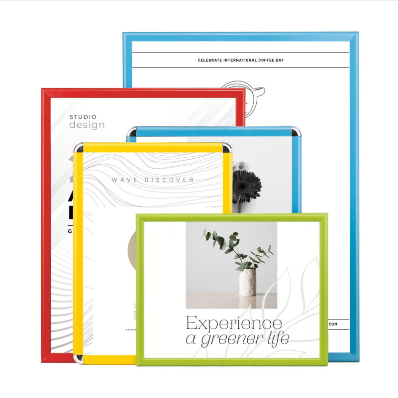 Coloured Frames - Ores Display