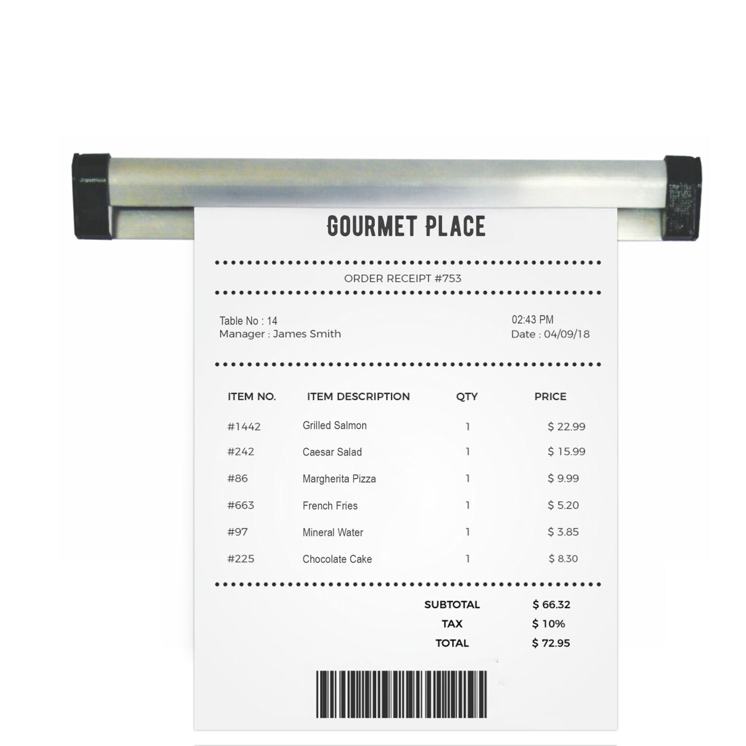 Paper Fast - Memo Rail - Ores Display